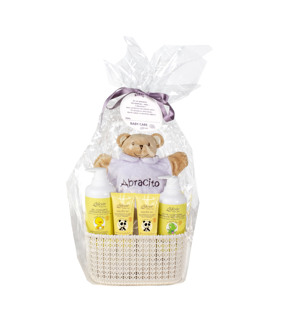 Cesta Regalo para Bebé Mi Abracito | e'lifexir®